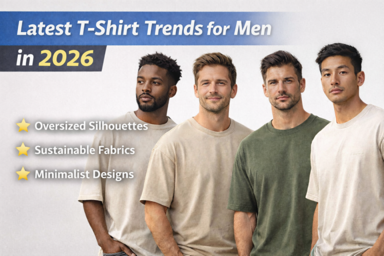 Latest T-Shirt Trends for Men in 2026